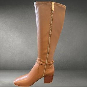 Michael Kors | Shoes | Michael Kors Ella Block Heel Boot 8 W Nib | Poshmark